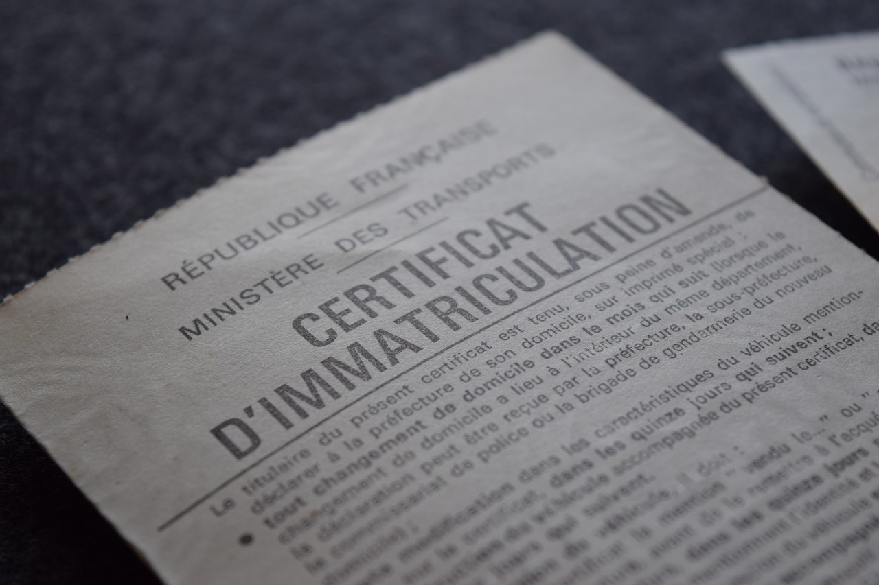 Tout savoir sur la carte grise collection ! - Sortie de Grange